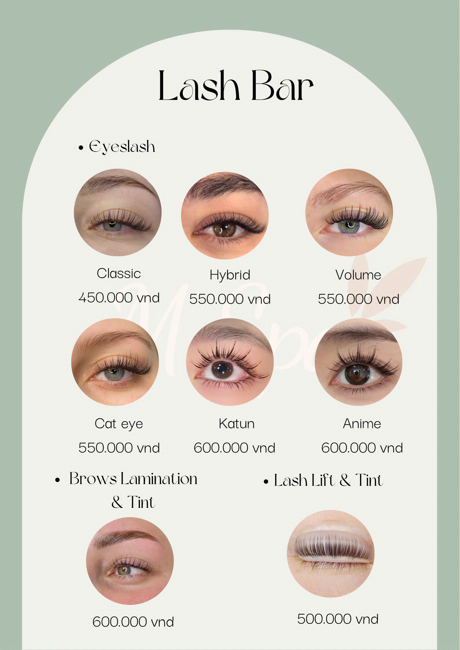 Beautiful Eyelash Extensions at M Spa Hoi An - M Nails & Massage spa